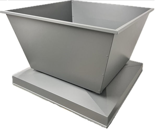 Galvanised Mild Steel Vertical Roof Units – Trivent Ltd